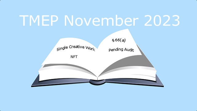 Index To Changes In TMEP November 2023 商標登録insideNews: Index To Changes ...